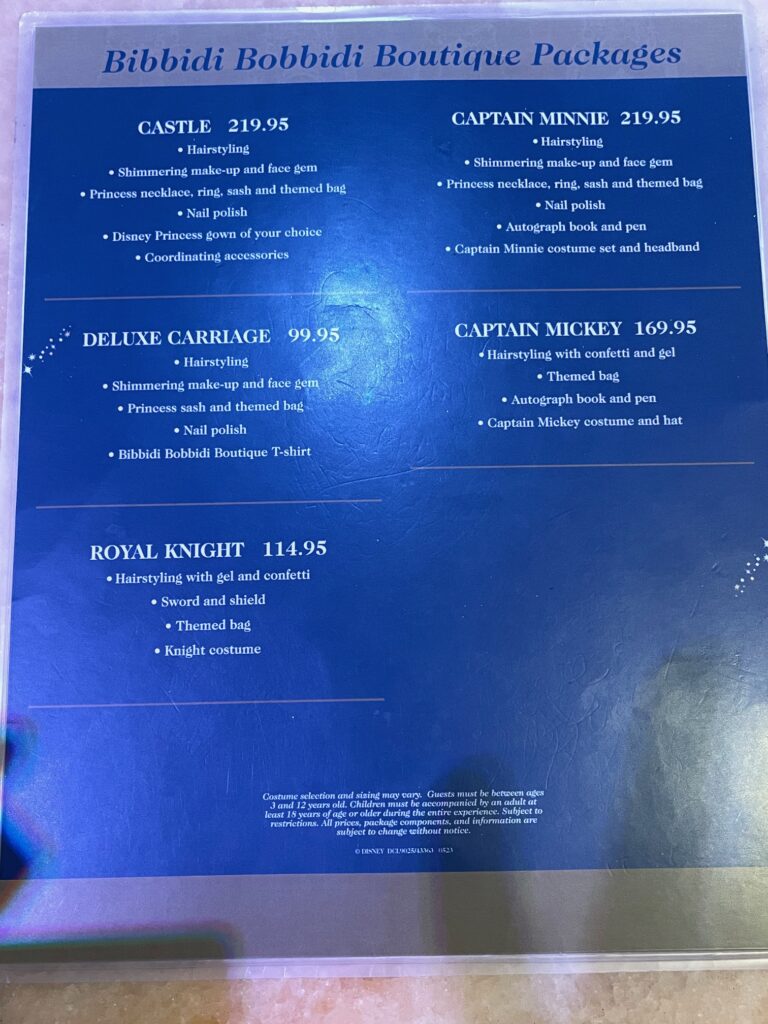 Princess Makeover at Sea: A Visit to Disney Cruise Line's Bibbidi ...